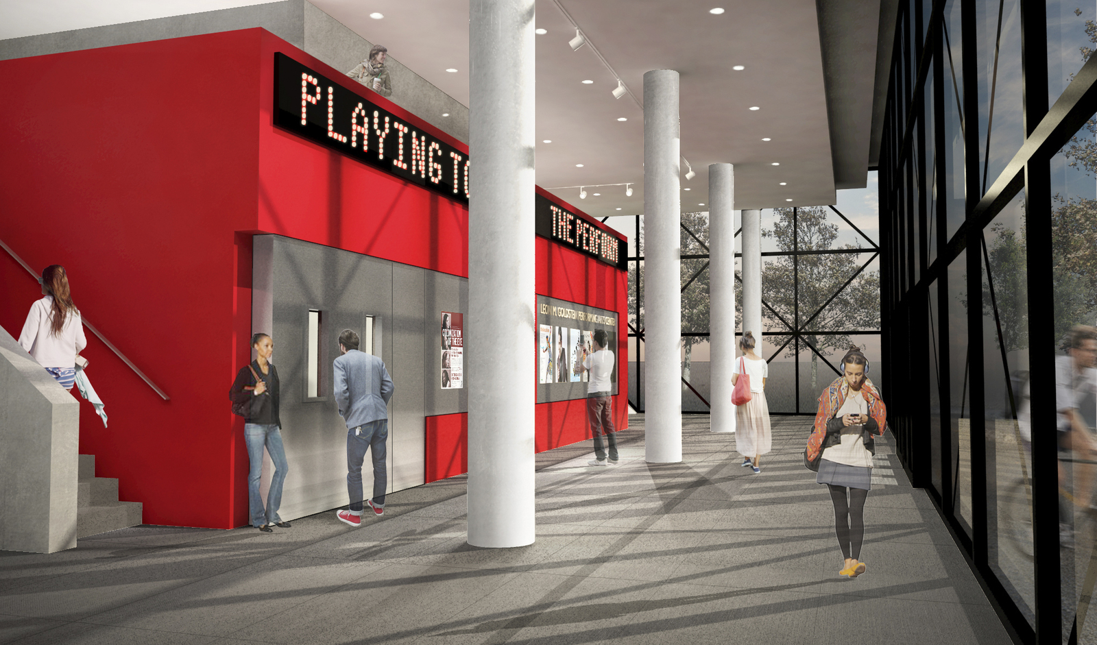 Stephen Yablon Architecture - KCC Performing Arts Center