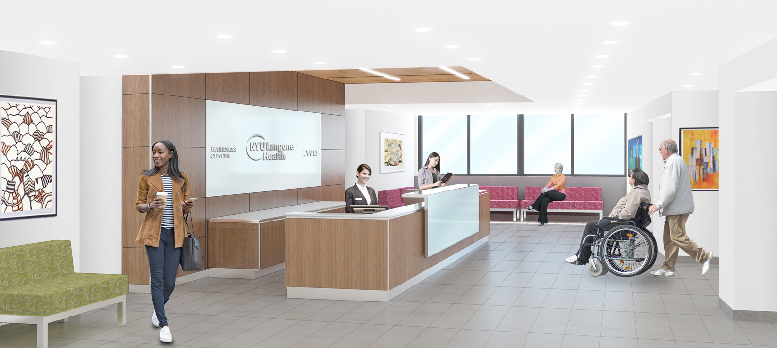 Stephen Yablon Architecture - NYU Rehabilitation & Wellness Center