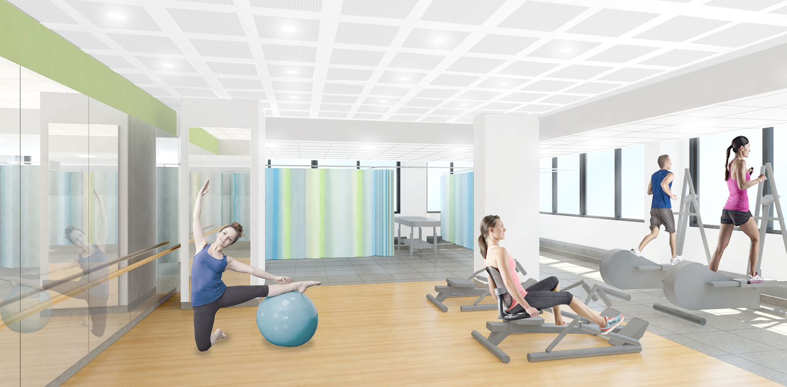 Stephen Yablon Architecture - NYU Rehabilitation & Wellness Center