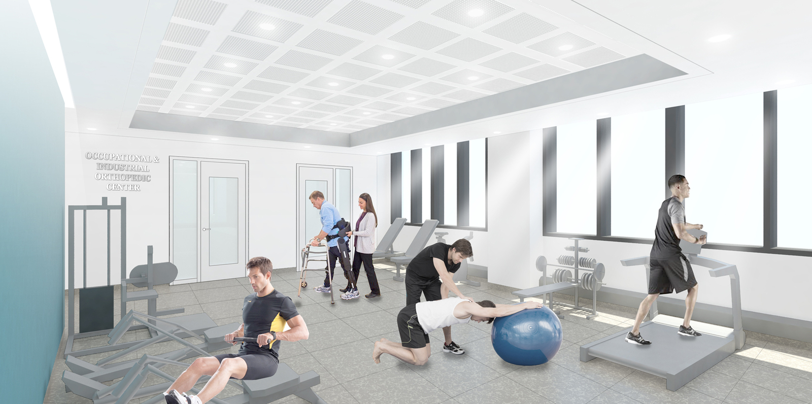 Stephen Yablon Architecture - NYU Rehabilitation & Wellness Center