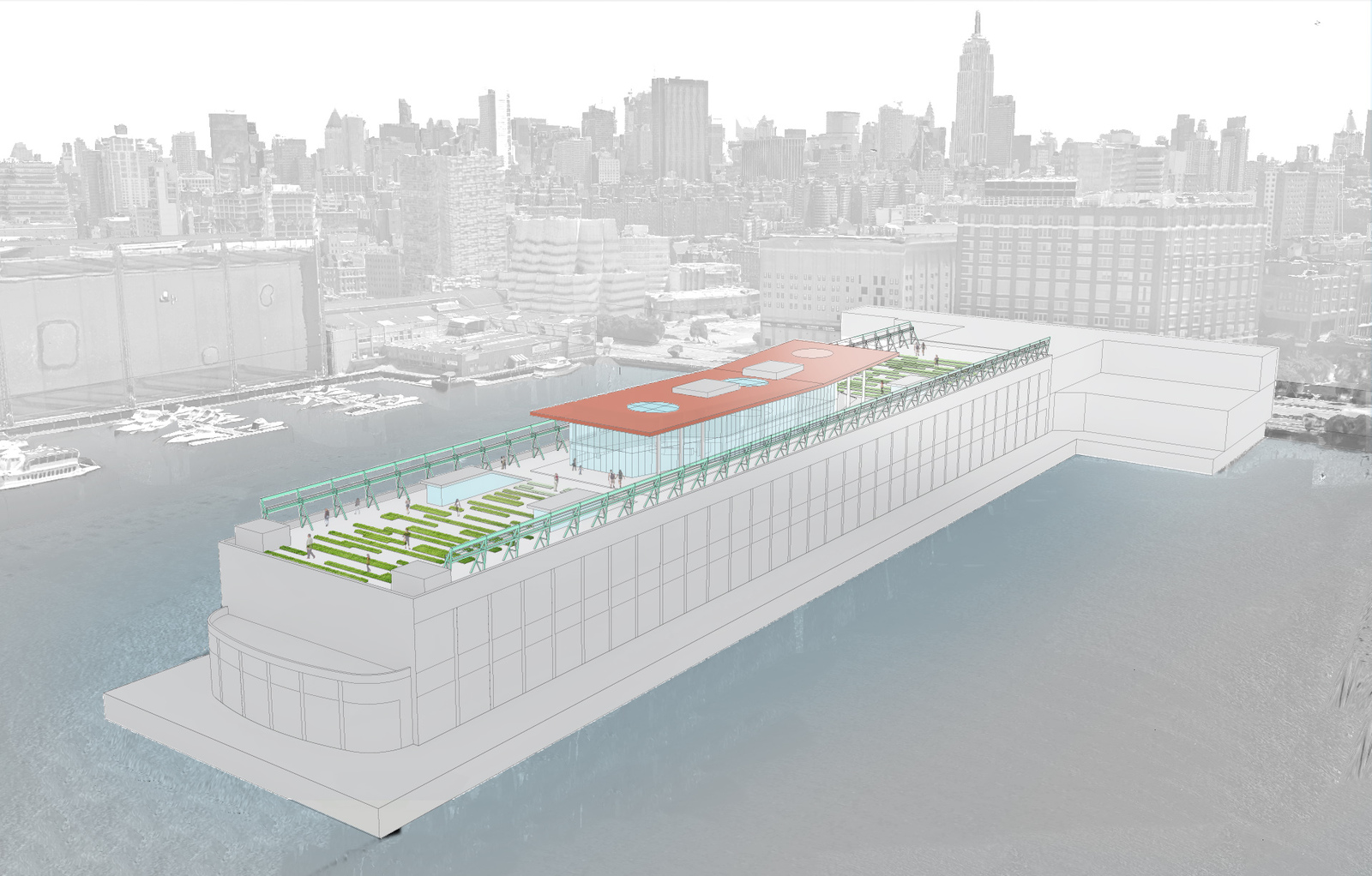 Stephen Yablon Architecture - Super Pier Pavilion